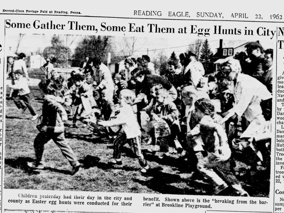 Easter Egg Hunts through the years - Berks Nostalgia | Reading Berks ...